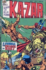 Ka-Zar, um dos personagens mais antigos da Marvel - UNIVERSO HQ