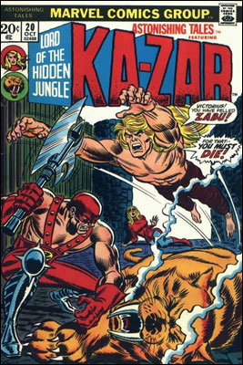 Ka-Zar, um dos personagens mais antigos da Marvel - UNIVERSO HQ