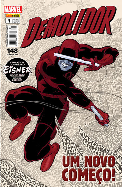 Demolidor – Volume 1 - Um novo começo! - UNIVERSO HQ