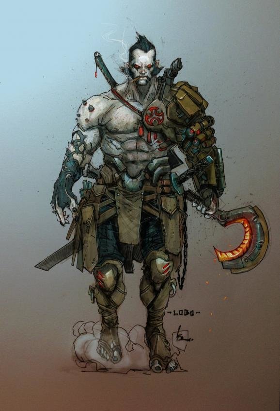 DC Comics divulga o novo visual do Lobo - UNIVERSO HQ