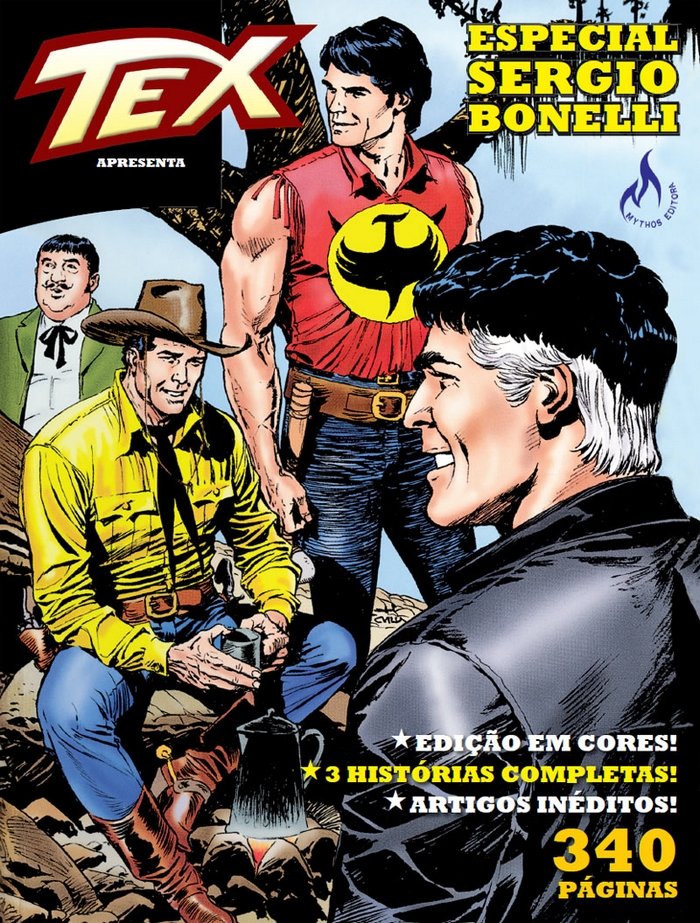 Tex Apresenta – Especial Sergio Bonelli já está nas bancas - UNIVERSO HQ