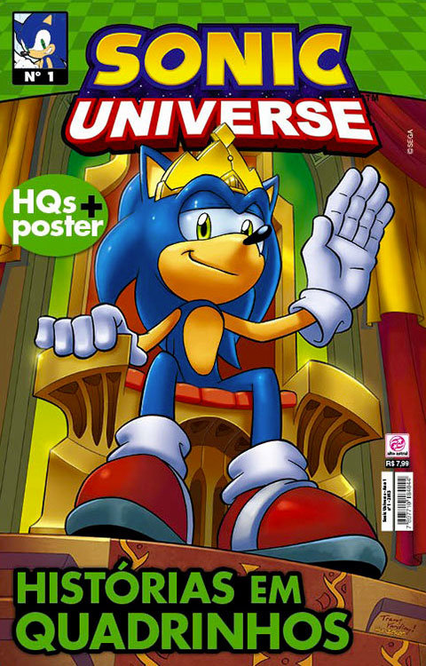 Editora Alto Astral lança, neste mês, segunda edição de Sonic Universe ...