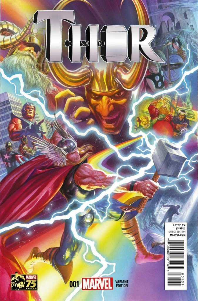 Veja um preview da nova revista Thor - UNIVERSO HQ