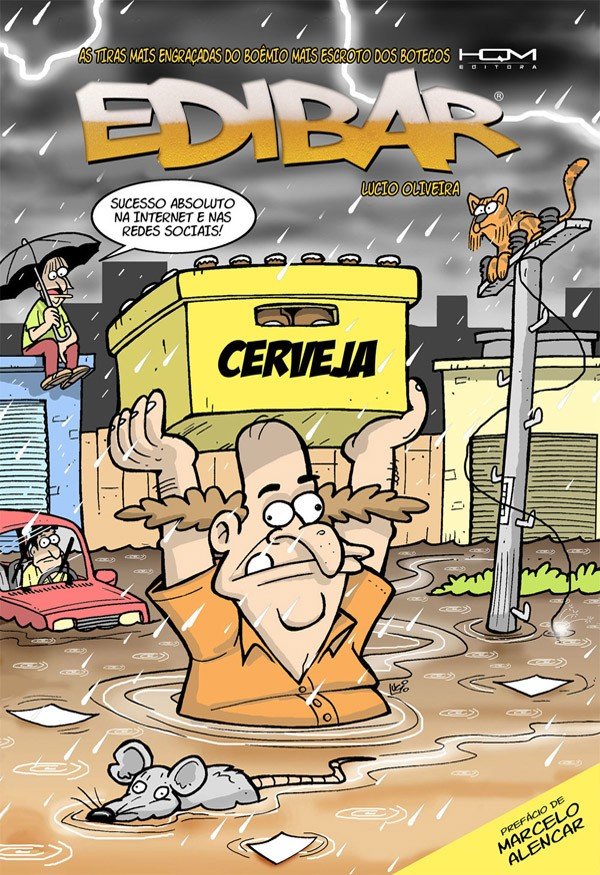HQM lança coletânea com as tiras de Edibar - UNIVERSO HQ
