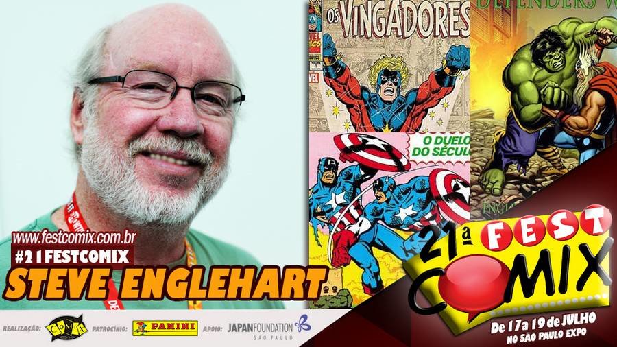 Steve Englehart estará na Fest Comix, em São Paulo - UNIVERSO HQ