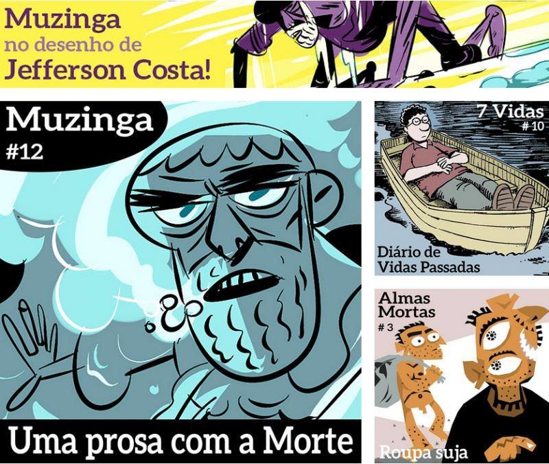 Jefferson Costa é o novo desenhista de Muzinga - UNIVERSO HQ