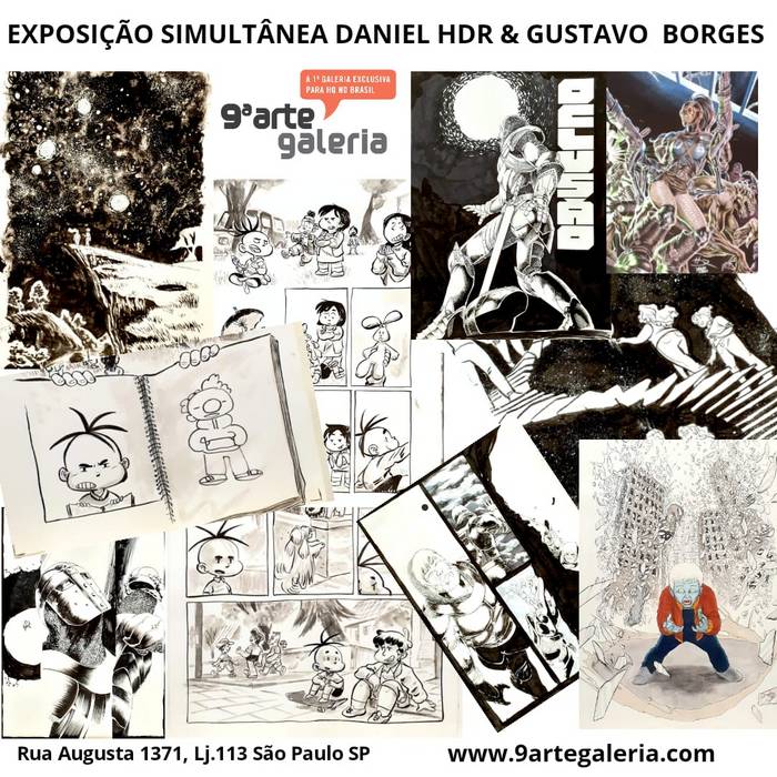 Exposição em São Paulo traz o trabalho de Daniel HDR e Gustavo Borges ...