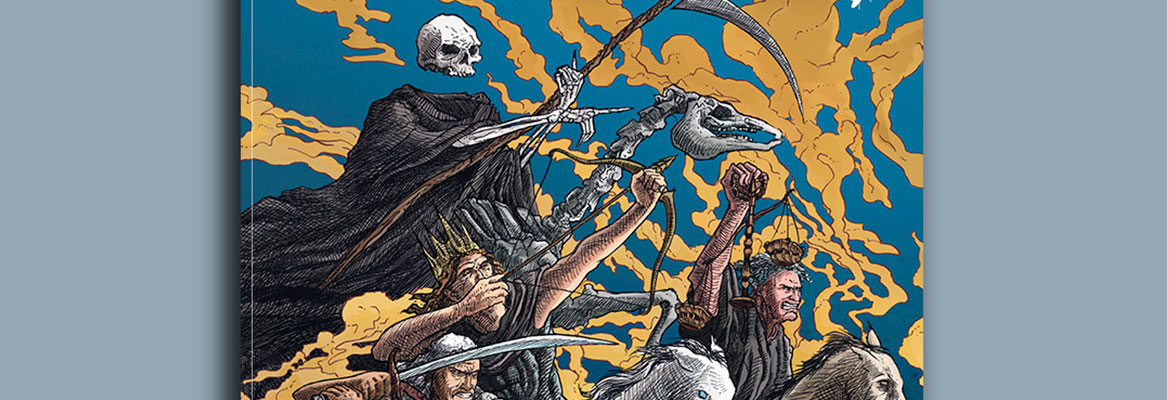 Abaddon: coletânea traz quatro HQs de horror inspiradas nos Cavaleiros ...